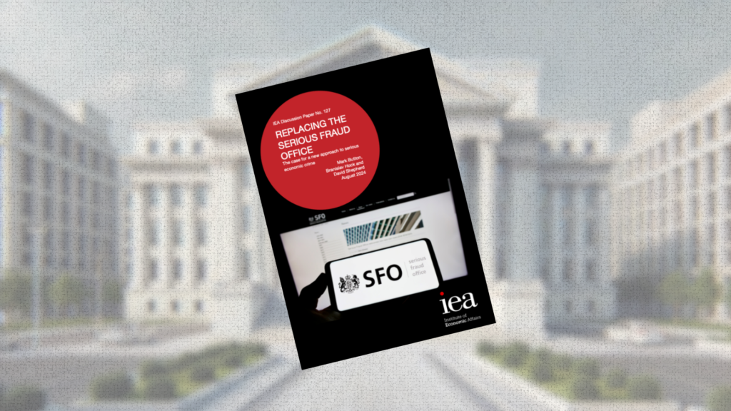 Replacing the Serious Fraud Office: The case for a new approach to ...