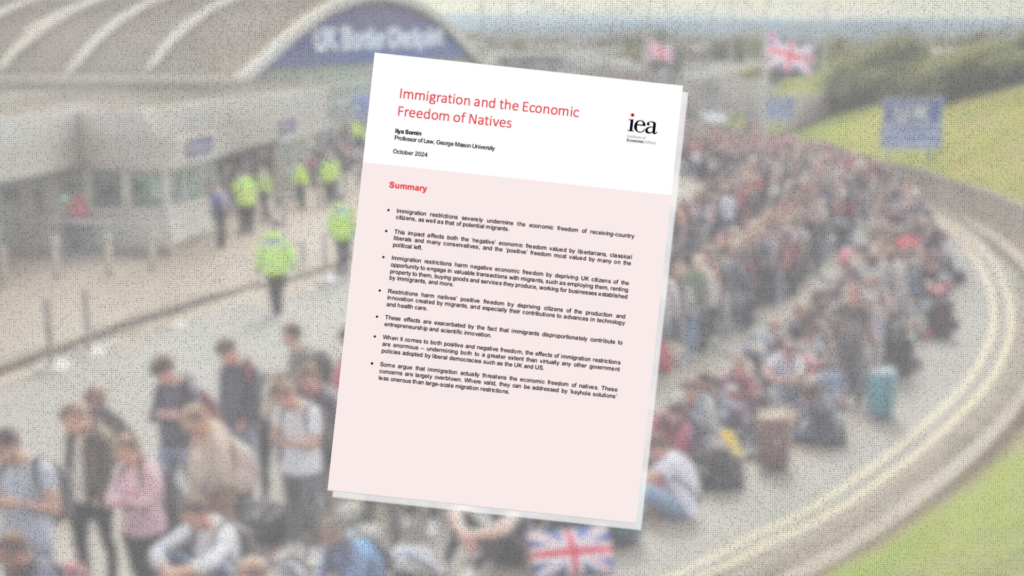 Immigration and the Economic Freedom of Natives — Institute of Economic ...