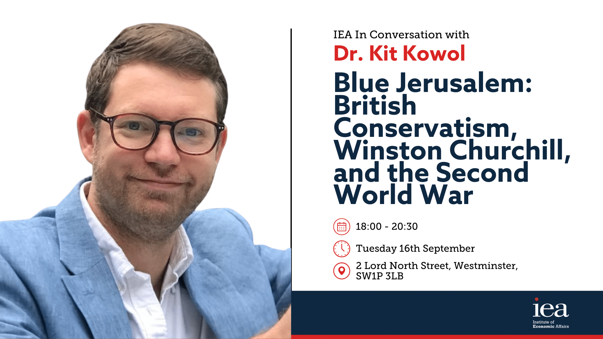 IEA In Conversation with Dr. Kit Kowol on Blue Jerusalem: British ...